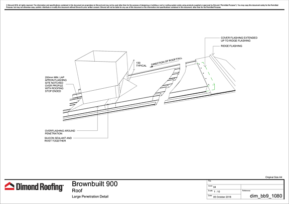 Brownbuilt 900 | Dimond Roofing