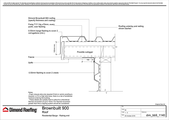 Brownbuilt 900 | Dimond Roofing