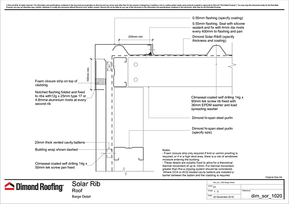 Solar-Rib Roofing New Zealand | Dimond Roofing