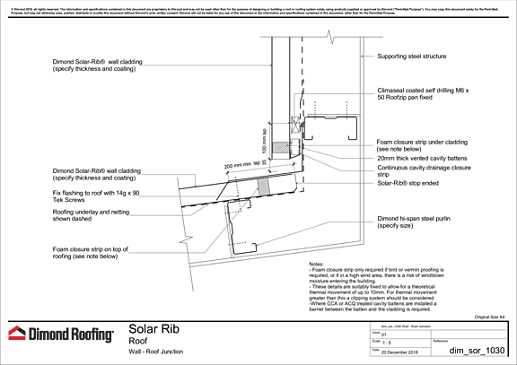 Solar-Rib Roofing New Zealand | Dimond Roofing