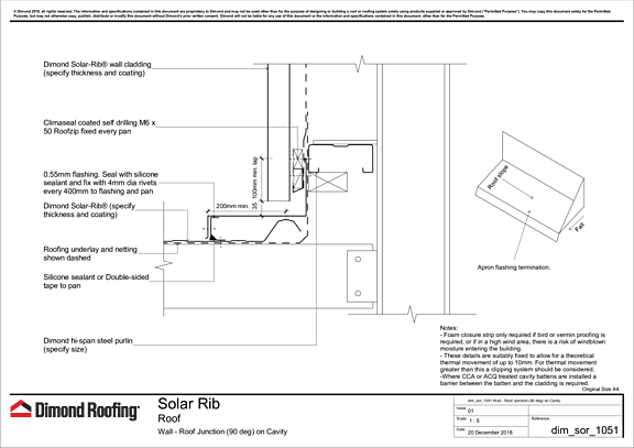 Solar-Rib Roofing New Zealand | Dimond Roofing