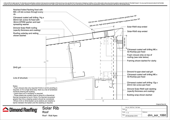 Solar-Rib Roofing New Zealand | Dimond Roofing