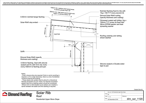 Solar-Rib Roofing New Zealand | Dimond Roofing