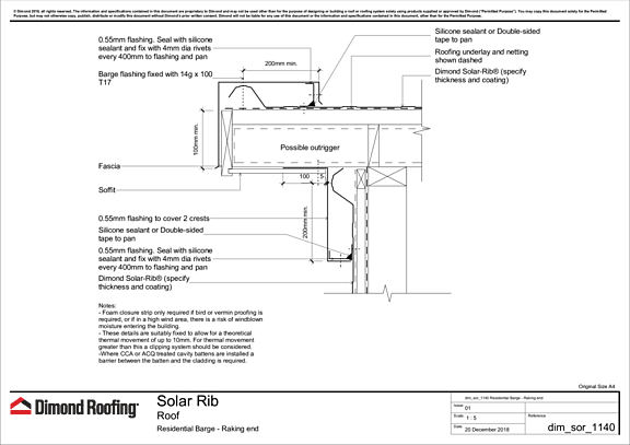 Solar-Rib Roofing New Zealand | Dimond Roofing