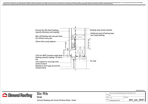 Six Rib Roofing & Cladding | Dimond