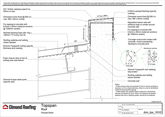 Topspan | Dimond Roofing