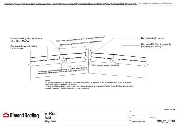 V-Rib | Dimond Roofing