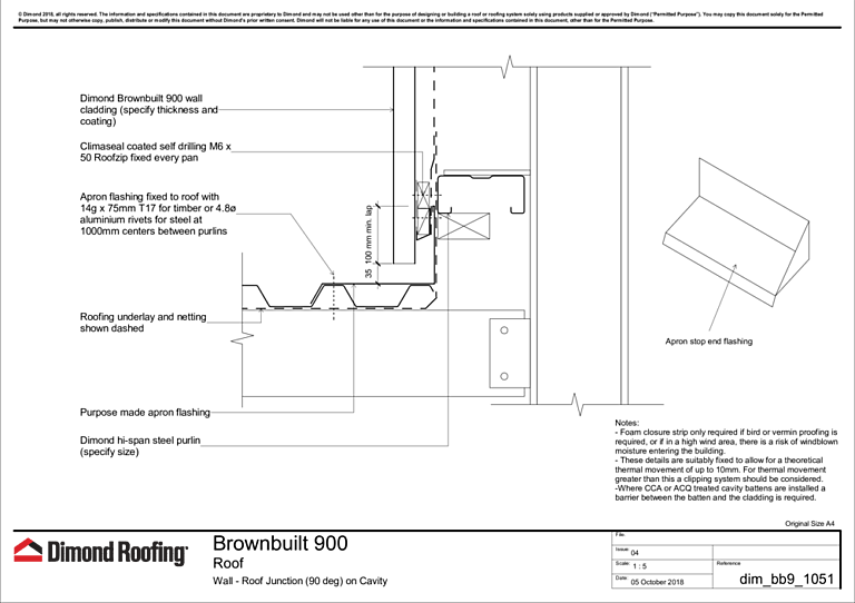 Brownbuilt 900 | Dimond Roofing