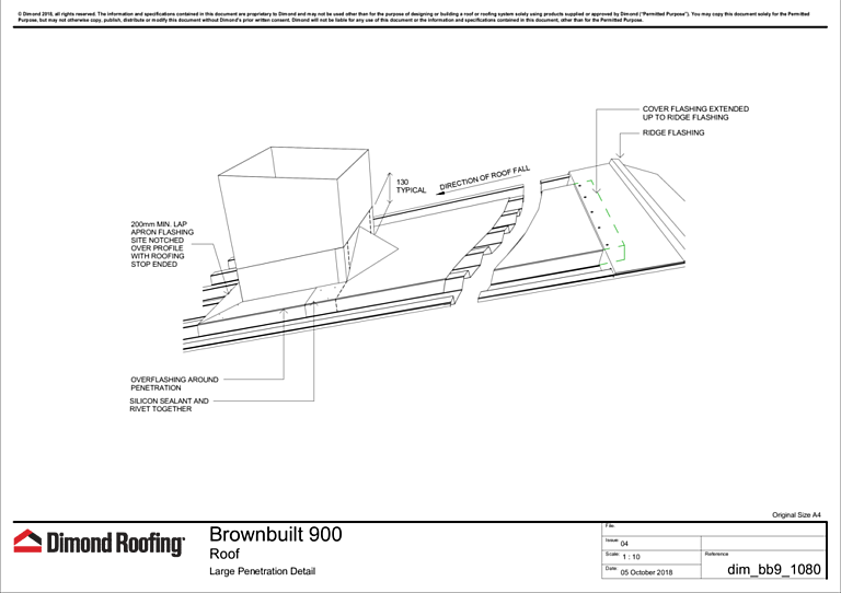 Brownbuilt 900 | Dimond Roofing