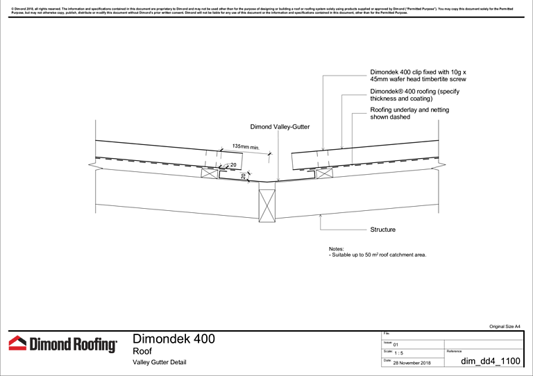 Dimondek 400 | Dimond Roofing