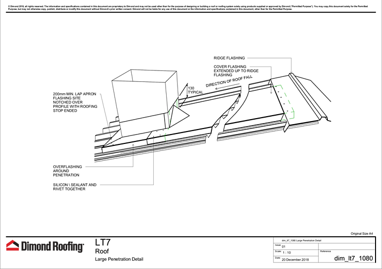 LT7 Roof Profile | Dimond Roofing