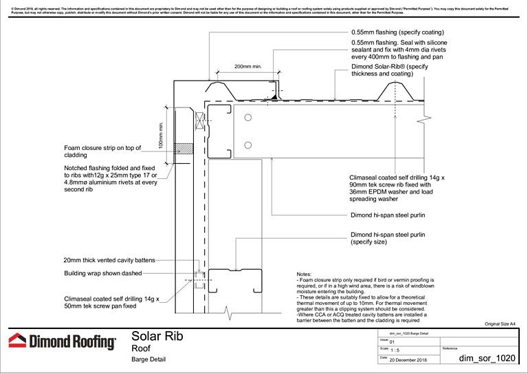 Solar-Rib Roofing New Zealand | Dimond Roofing