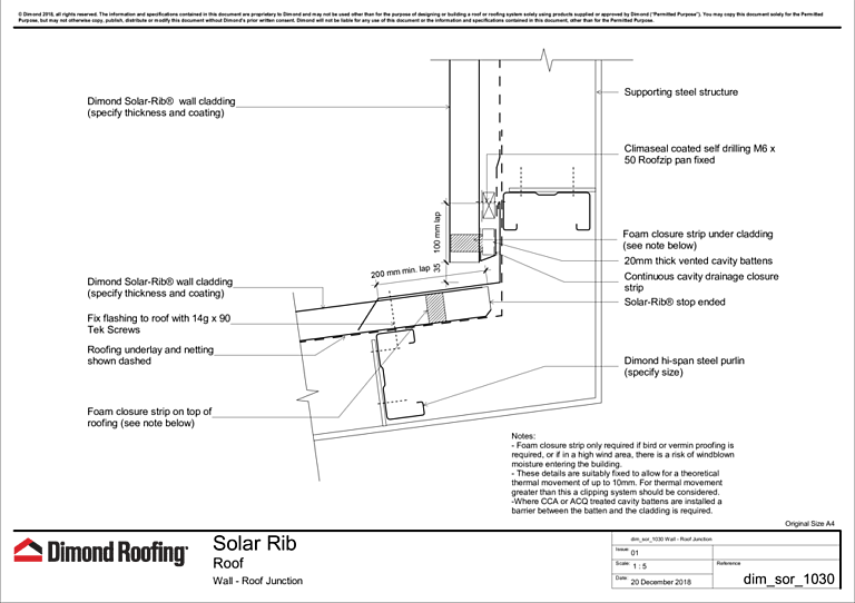 Solar-Rib Roofing New Zealand | Dimond Roofing