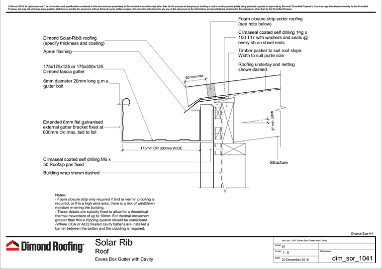 Solar-Rib Roofing New Zealand | Dimond Roofing