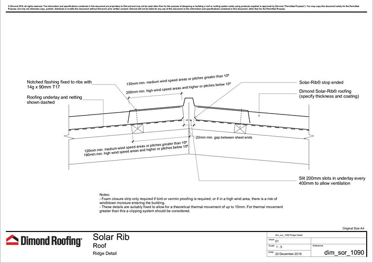 Solar-Rib Roofing New Zealand | Dimond Roofing