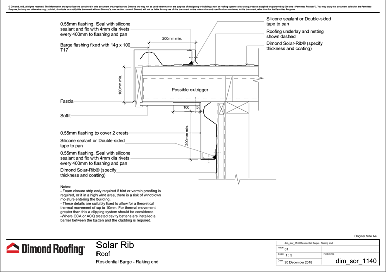 Solar-Rib Roofing New Zealand | Dimond Roofing