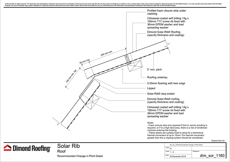 Solar-Rib Roofing New Zealand | Dimond Roofing