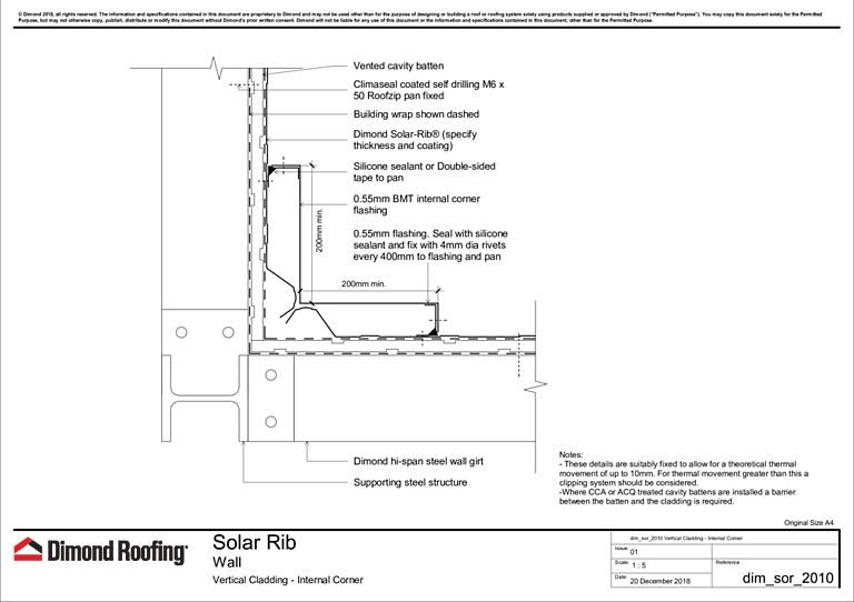 Solar-Rib Roofing New Zealand | Dimond Roofing