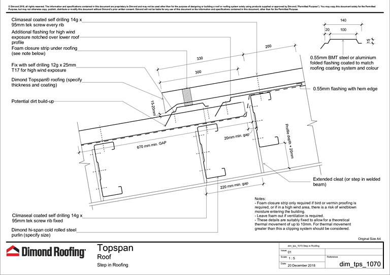 Topspan | Dimond Roofing