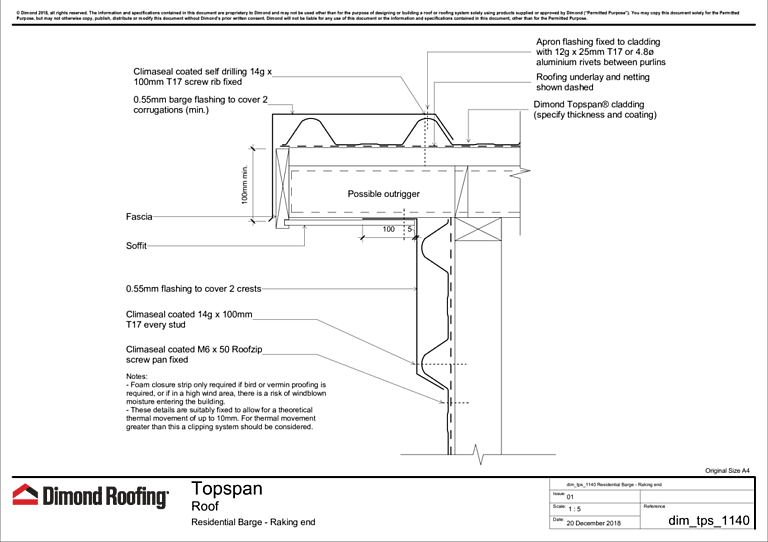 Topspan | Dimond Roofing