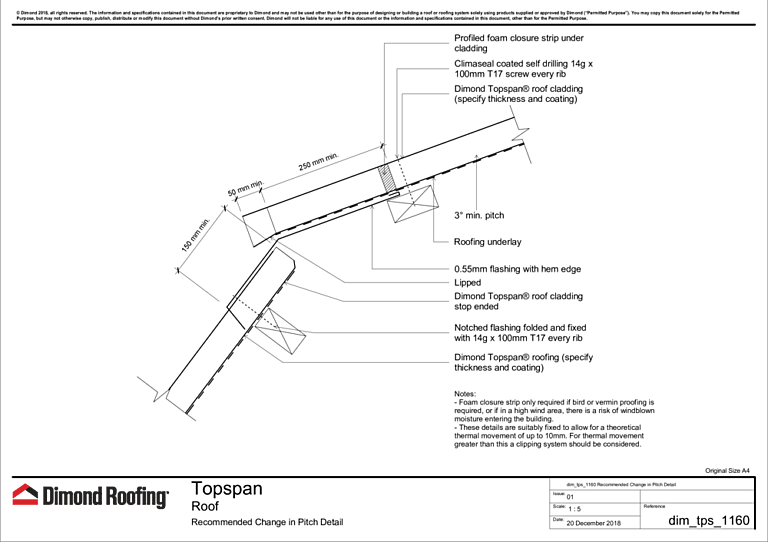 Topspan | Dimond Roofing